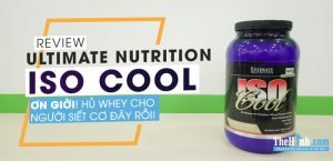 Ultimate Nutrition Iso Cool - Ơn giời, hũ whey cho người siết cơ, giảm ...